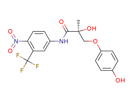 (S)-2-hydroxy-3-(4-hydroxyphenoxy)-2-methyl-N-(4-nitro-3-(trifluoromethyl)phenyl)propanamide ...