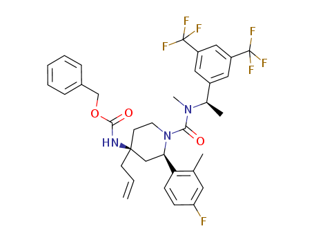 [(2R,4S)-1-{[{(1R)-1-[3,5-bis(trifluoromethyl)phenyl]ethyl}(methyl ...