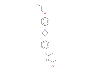 Cas 1446019-54-0,N-(1-(4-(1-(4-propoxyphenyl)azetidin-3-yl)phenyl ...
