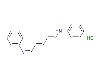 N-((1E,3E,5Z)-5-(phenylimino)penta-1,3-dien-1-yl)benzenaminium chloride ...