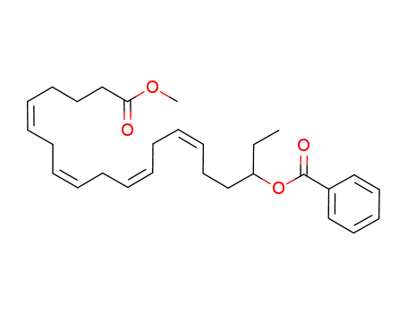 methyl rac-(5Z,8Z,11Z,14Z)-18-(benzoyloxy)eicosa-5,8,11,14-tetraenoate ...