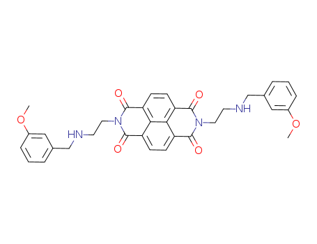 2,7-bis-[2-(3-methoxybenzylamino)ethyl]benzo[lmn][3,8]phenanthroline-1,3,6,8-tetraone｜lookchem