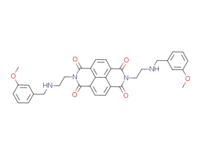 2,7-bis-[2-(3-methoxybenzylamino)ethyl]benzo[lmn][3,8]phenanthroline-1,3,6,8-tetraone｜lookchem