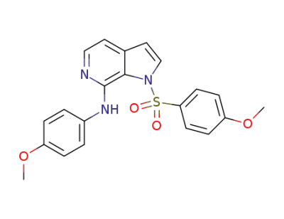 7-(4-methoxyanilino)-1-(4-methoxybenzenesulfonyl)-6-azaindole｜lookchem
