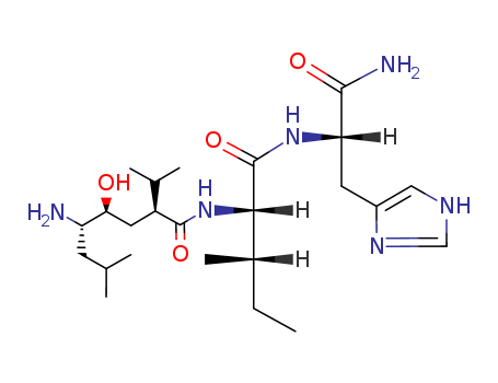 (2S,4S,5S)-5-Amino-4-hydroxy-2-isopropyl-7-methyl-octanoic acid {(1S,2S)-1-[(S)-1-carbamoyl-2 ...