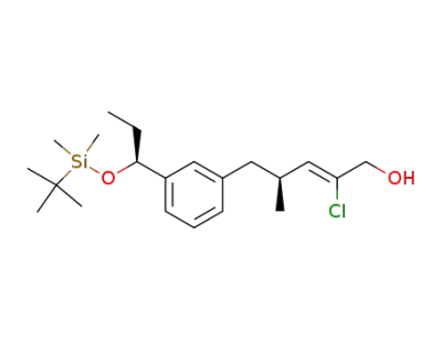 Cas 594855-15-9,2-Penten-1-ol, 2-chloro-5-[3-[(1S)-1-[[(1,1 ...