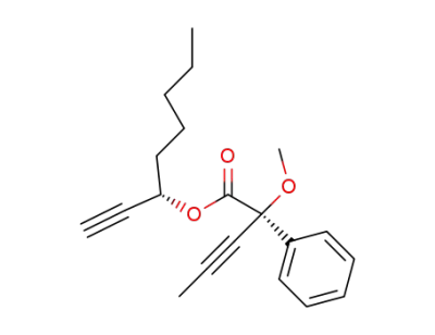 Cas 1357075-72-9,(3S)-3-octinyl (S)-2-methoxy-2-phenylpent-3-ynoate ...