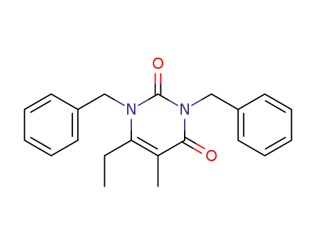 1,3-Dibenzyl-6-ethyl-5-methyl-1H-pyrimidine-2,4-dione｜lookchem