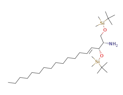Cas 205371-61-5,(2S,3R,4E)-2-amino-1,3-bis-tert-butyldimethylsilyloxy-4 ...