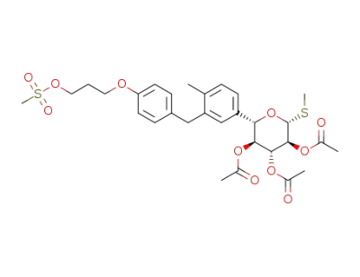 Cas 1610955-45-7,(2S,3S,4R,5S,6R)-2-(4-methyl-3-(4-(3-((methylsulfonyl ...