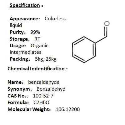 CAS No.100-52-7,Benzaldehyde Suppliers,MSDS download