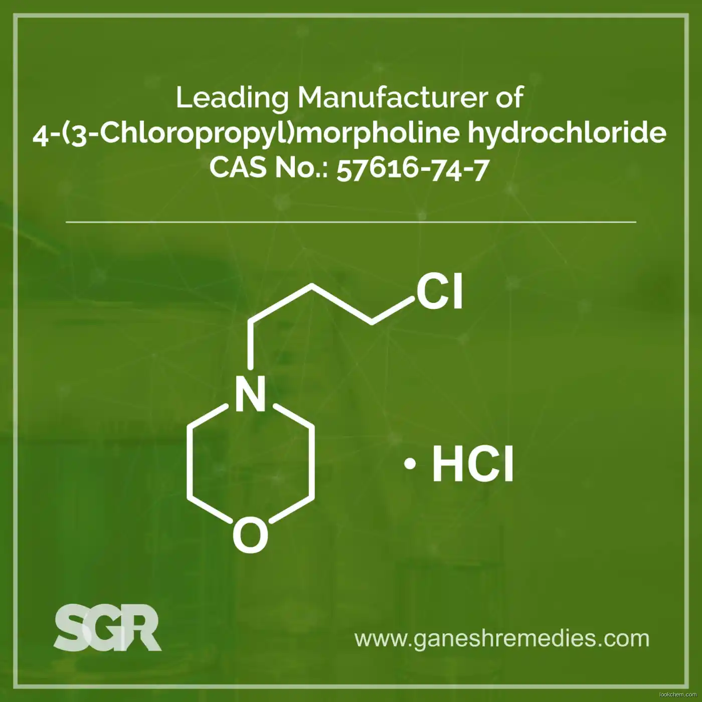 CAS No.57616-74-7,Morpholine,4-(3-chloropropyl)-, hydrochloride (1:1 ...
